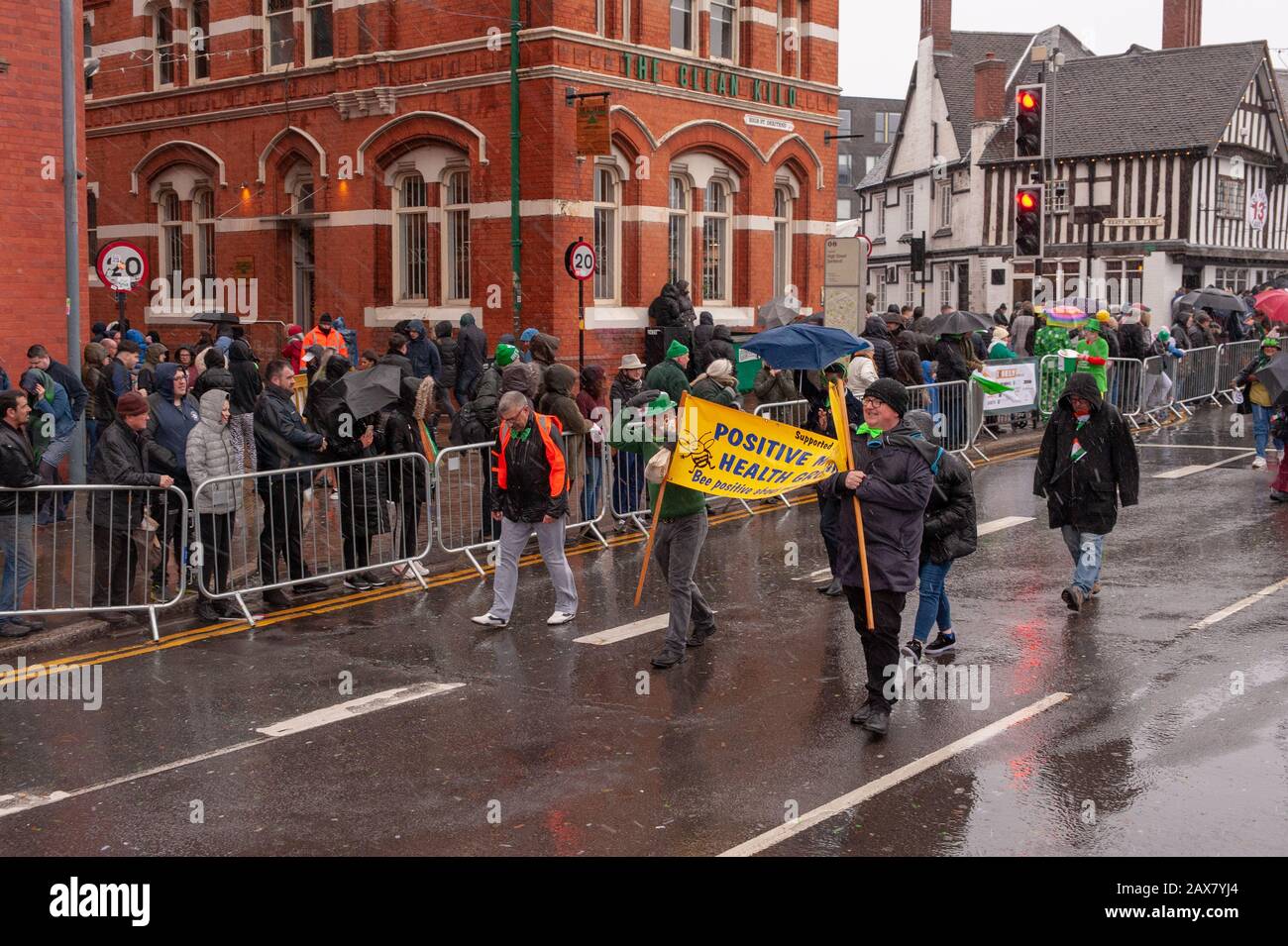 Birmingham, UK. 17 March, 2019. Saint Patrick's Day Parade at Digbeth ...