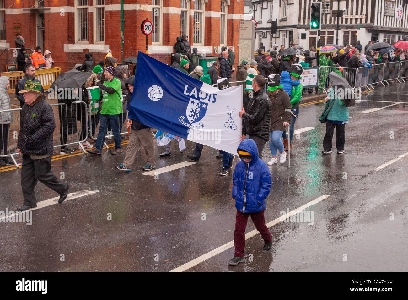 Birmingham, UK. 17 March, 2019. Saint Patrick's Day Parade at Digbeth ...