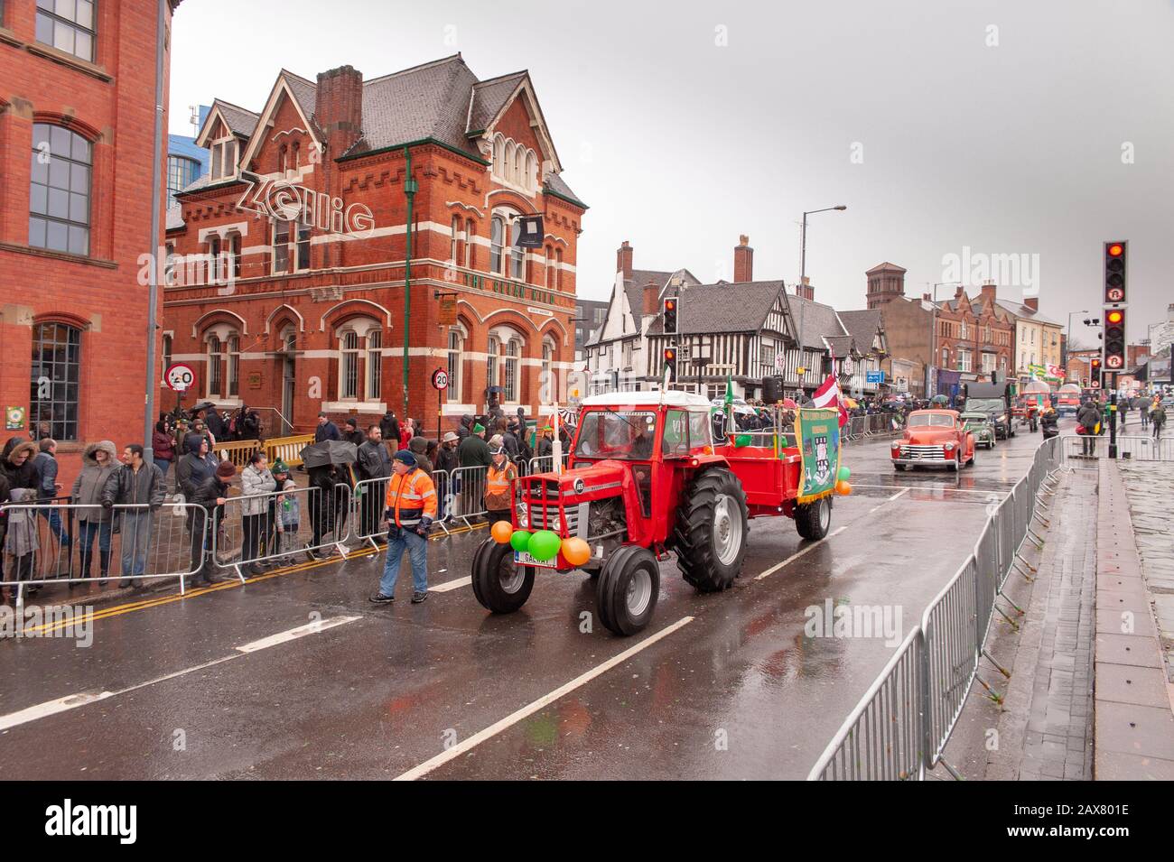 Birmingham, UK. 17 March, 2019. Saint Patrick's Day Parade at Digbeth ...