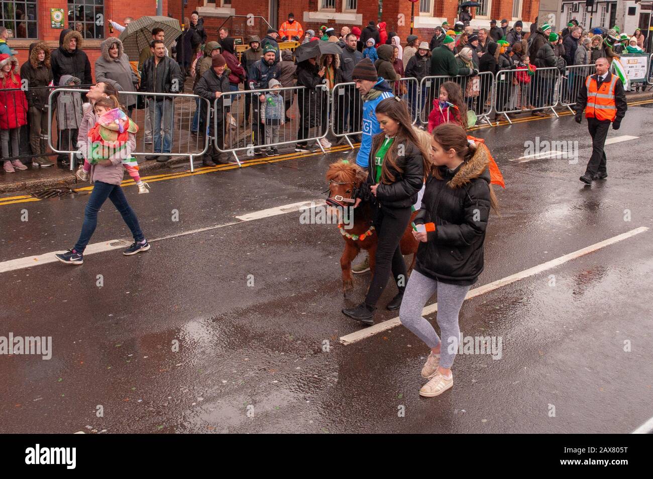 Birmingham, UK. 17 March, 2019. Saint Patrick's Day Parade at Digbeth ...