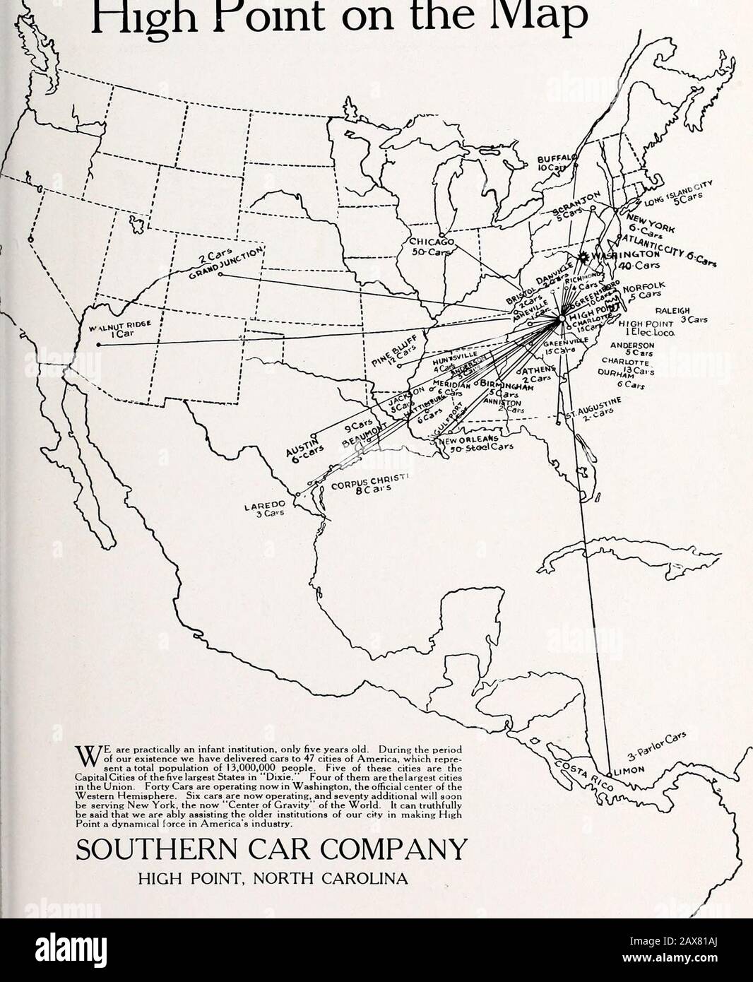 Dixie map hi-res stock photography and images - Alamy