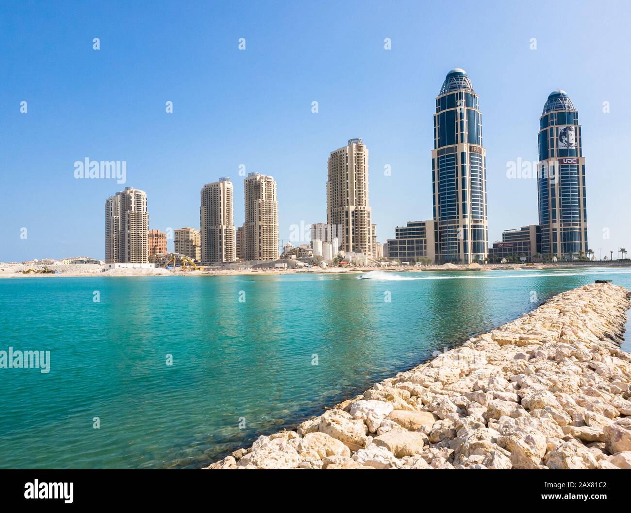 Arabian Gulf Shoreline Doha High Resolution Stock Photography and ...