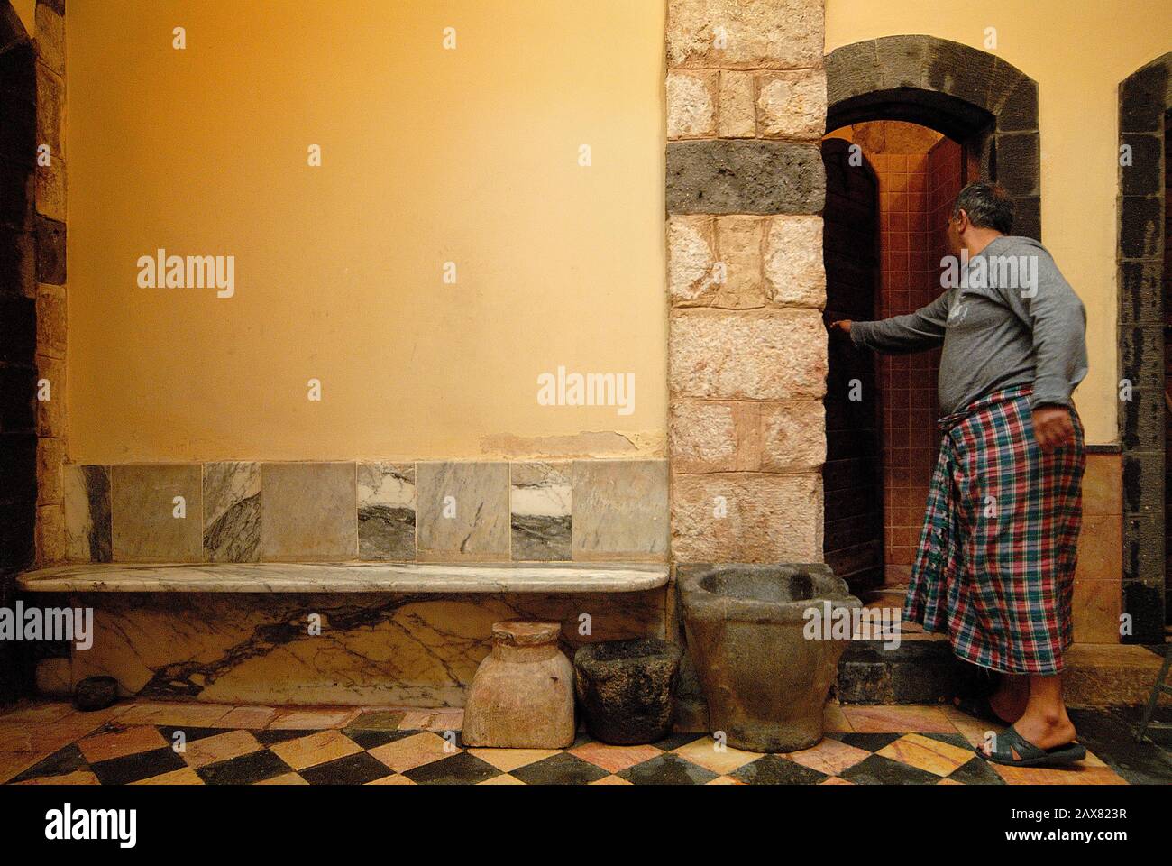 The oldest Hammam of Damascus, Hammam al Malek al Zaher, built in 985 ...