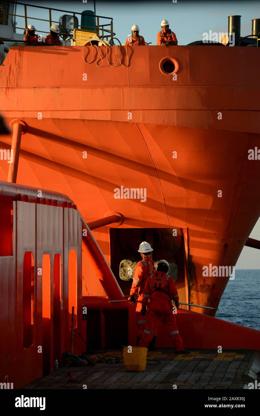 Trained crew for high risk operation hi-res stock photography and ...