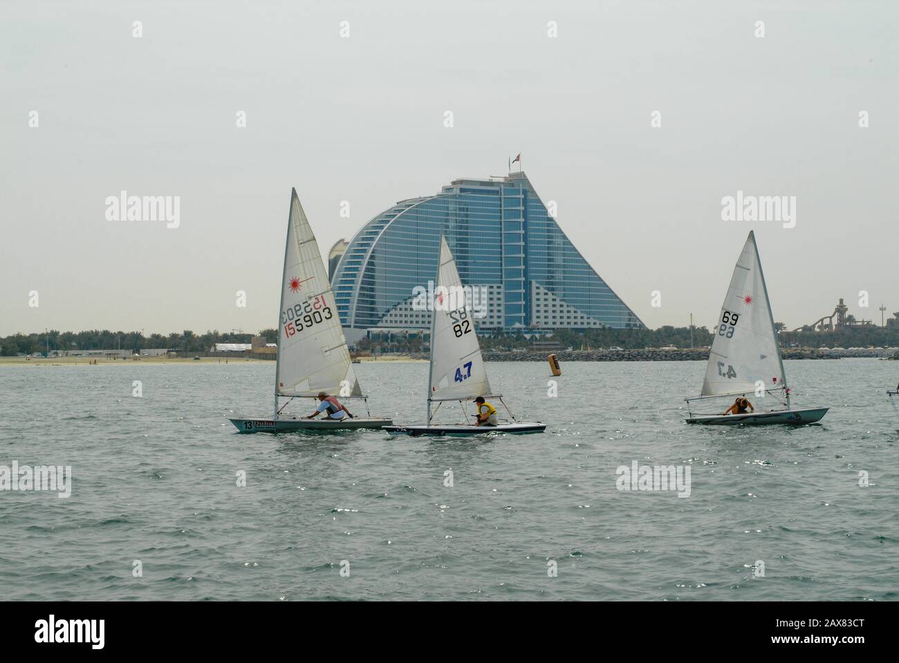 Sailing. Dubai, UAE Stock Photo - Alamy