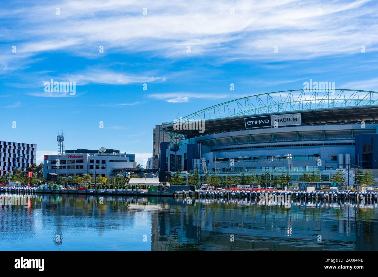 Etihad stadium melbourne hi-res stock photography and images - Alamy
