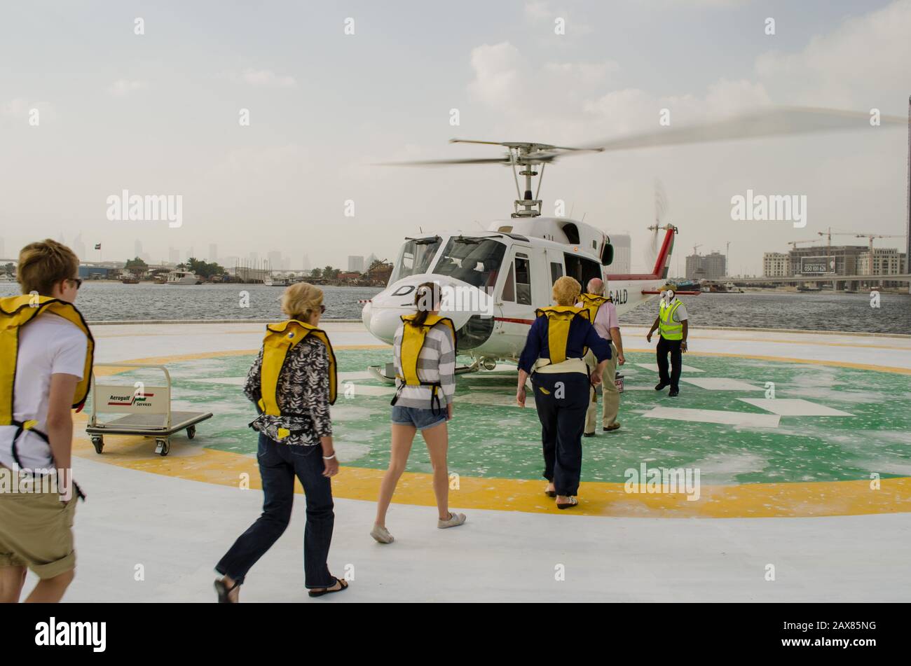 AeroGulf, Dubai, UAE Stock Photo - Alamy