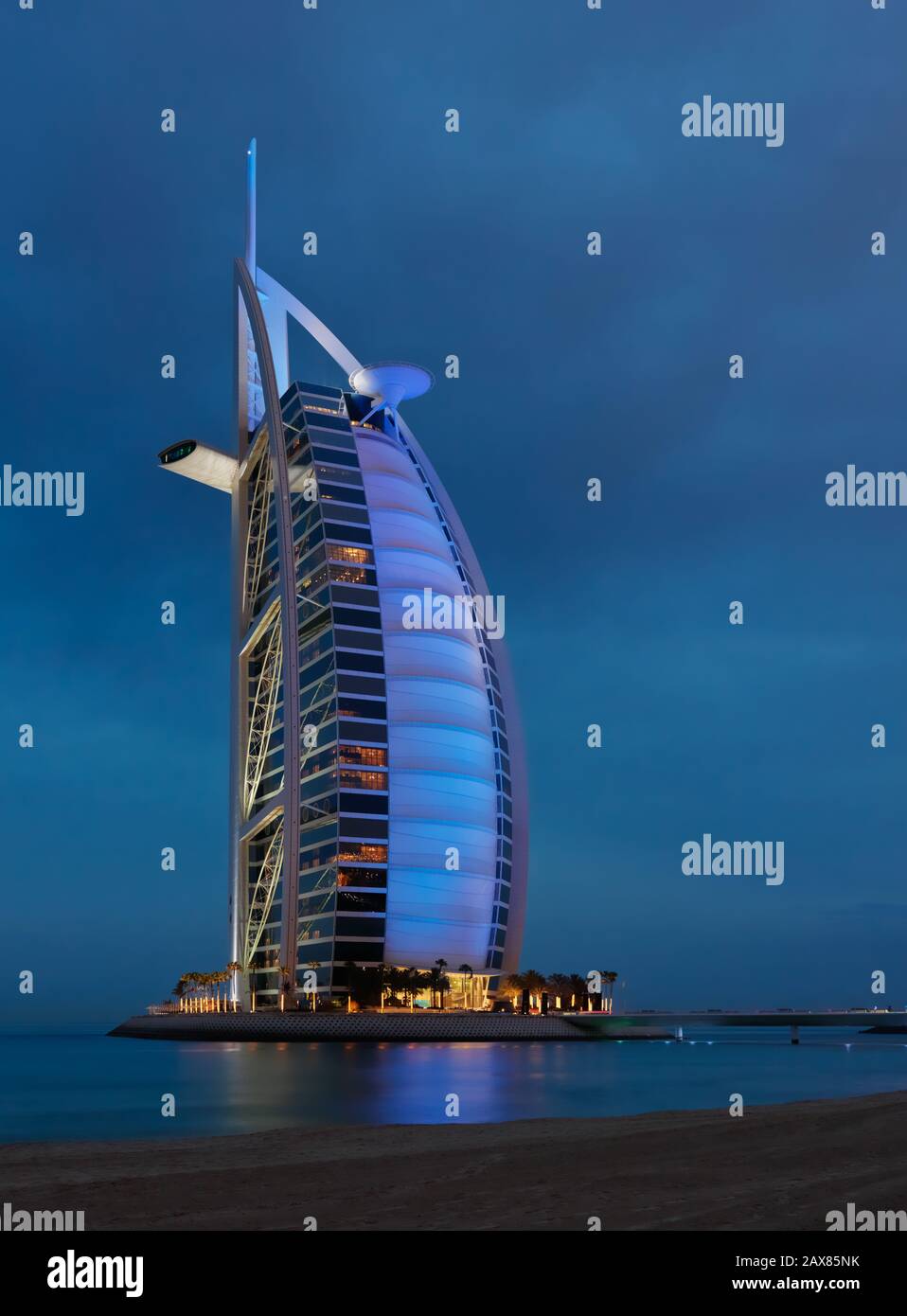 Burj Al Arab at Dubai, United Arab Emirates Stock Photo - Alamy