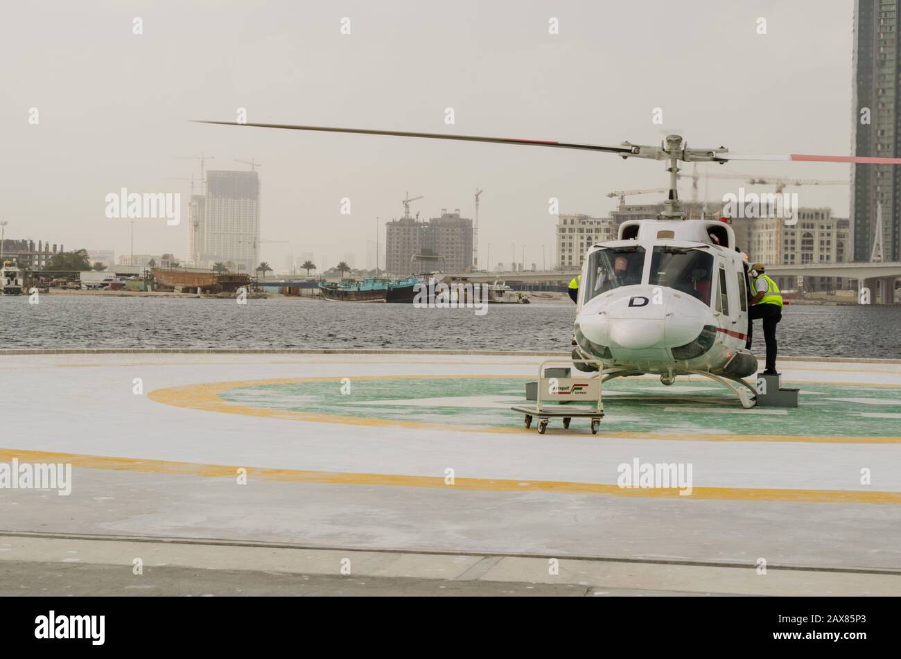 AeroGulf, Dubai, UAE Stock Photo - Alamy