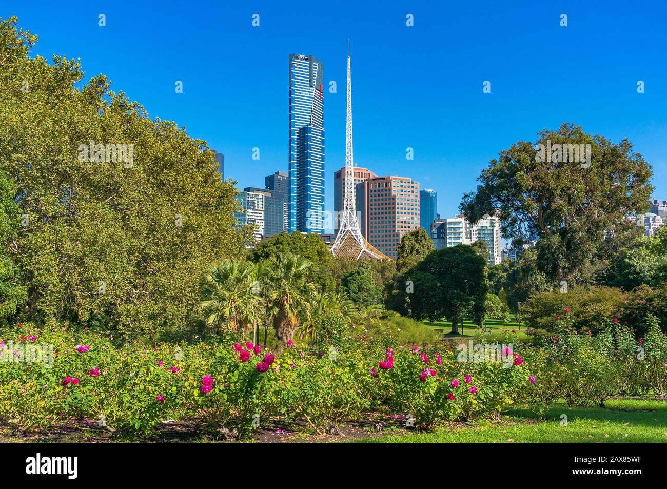 Royal melbourne botanical garden hi-res stock photography and images ...