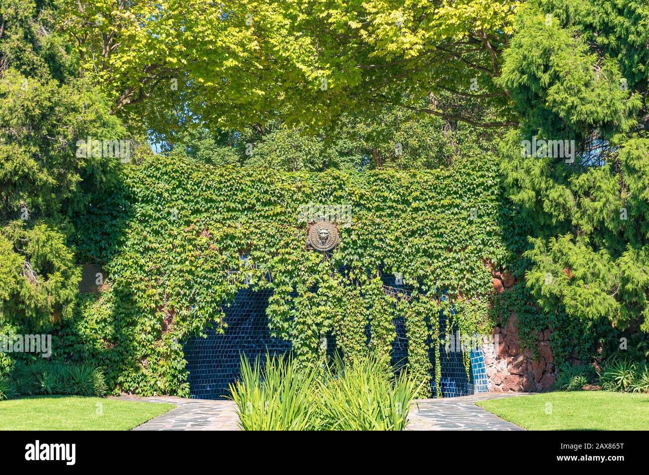 The Pioneer Women s Memorial Garden fountain in Kings Domain in ...