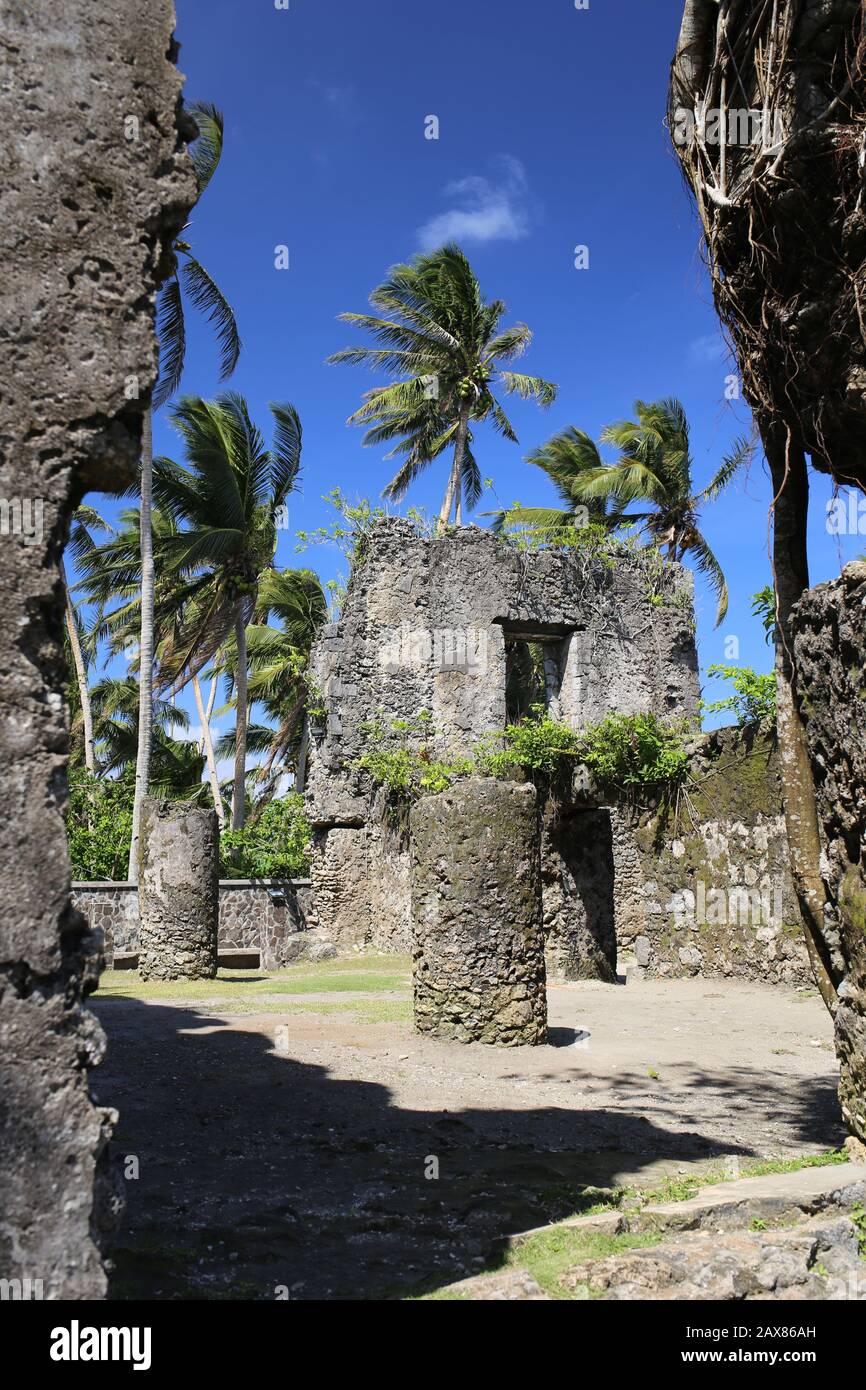 Ruins in Barcelona, the Philippines Stock Photo - Alamy