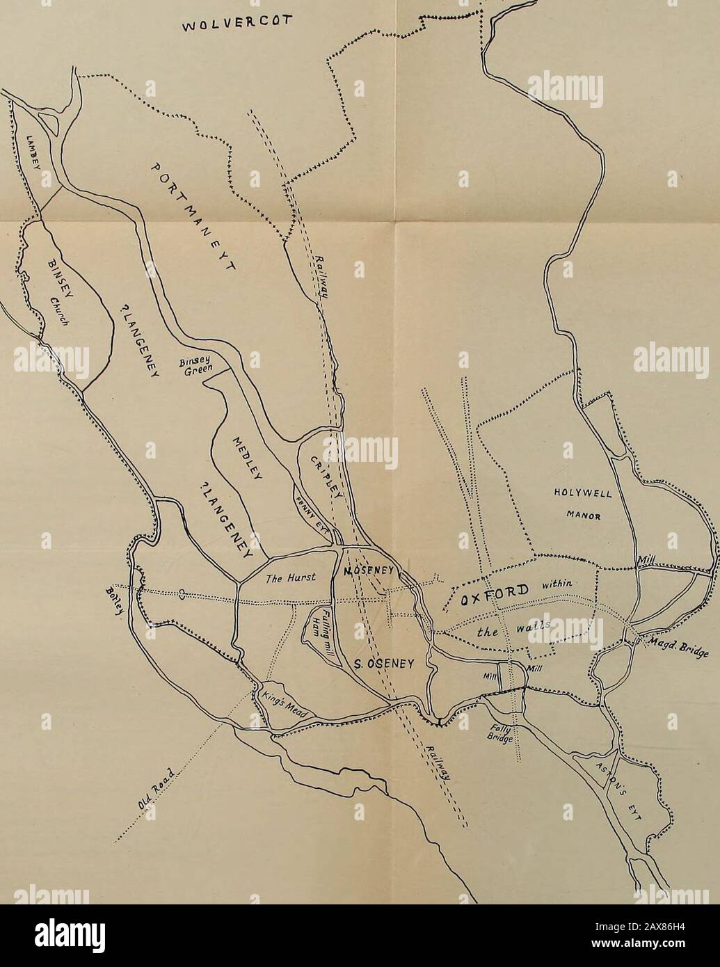 Map of botley hi-res stock photography and images - Alamy