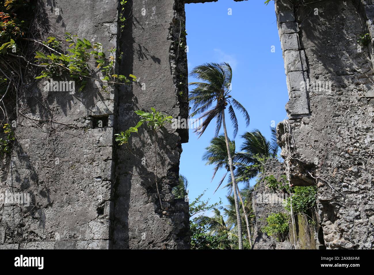 Ruins in The Philippines Stock Photo - Alamy