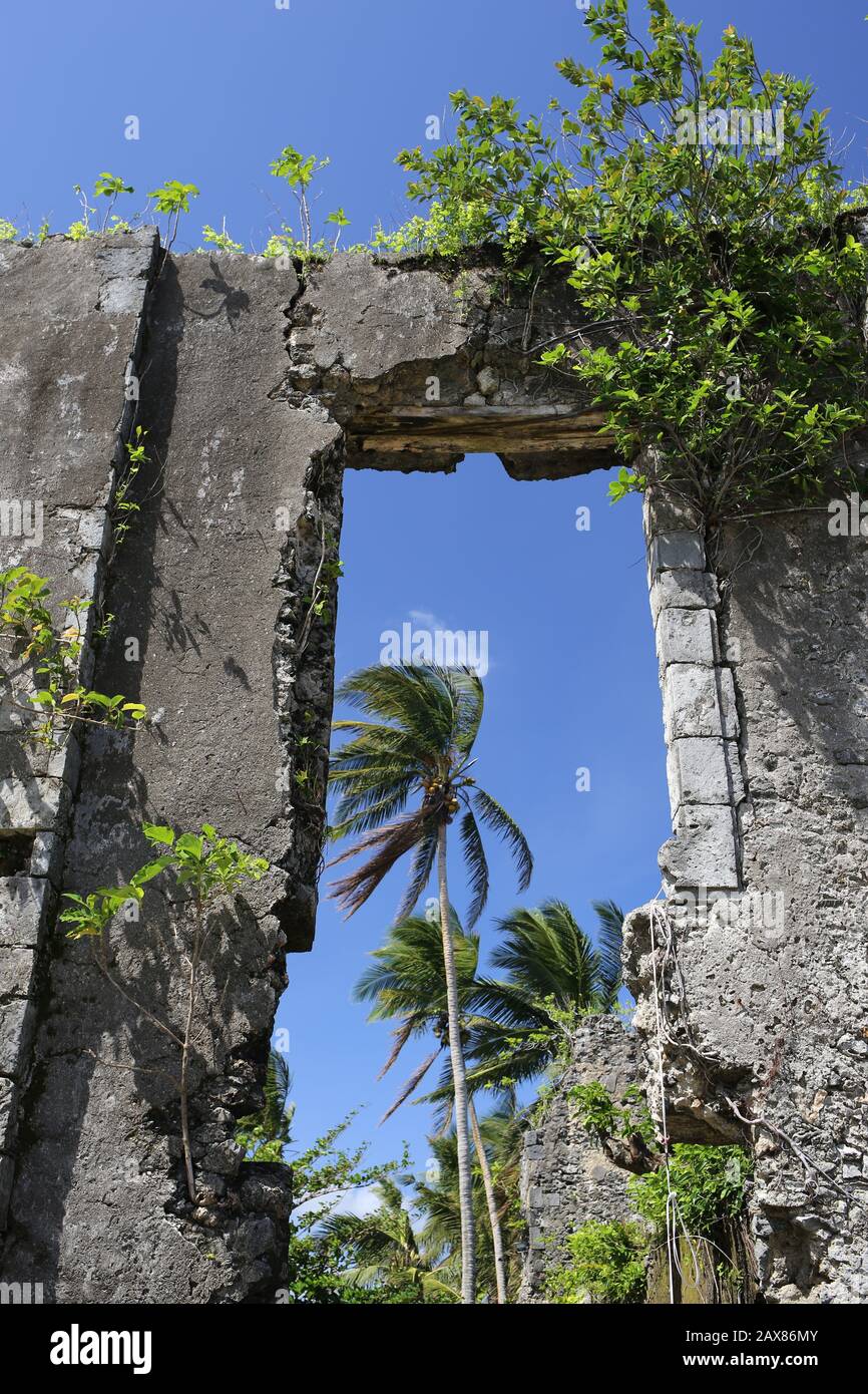 Ruins in the Philippines Stock Photo - Alamy