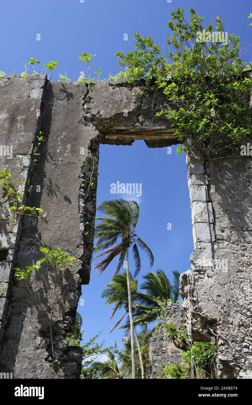 Ruins in the Philippines Stock Photo - Alamy