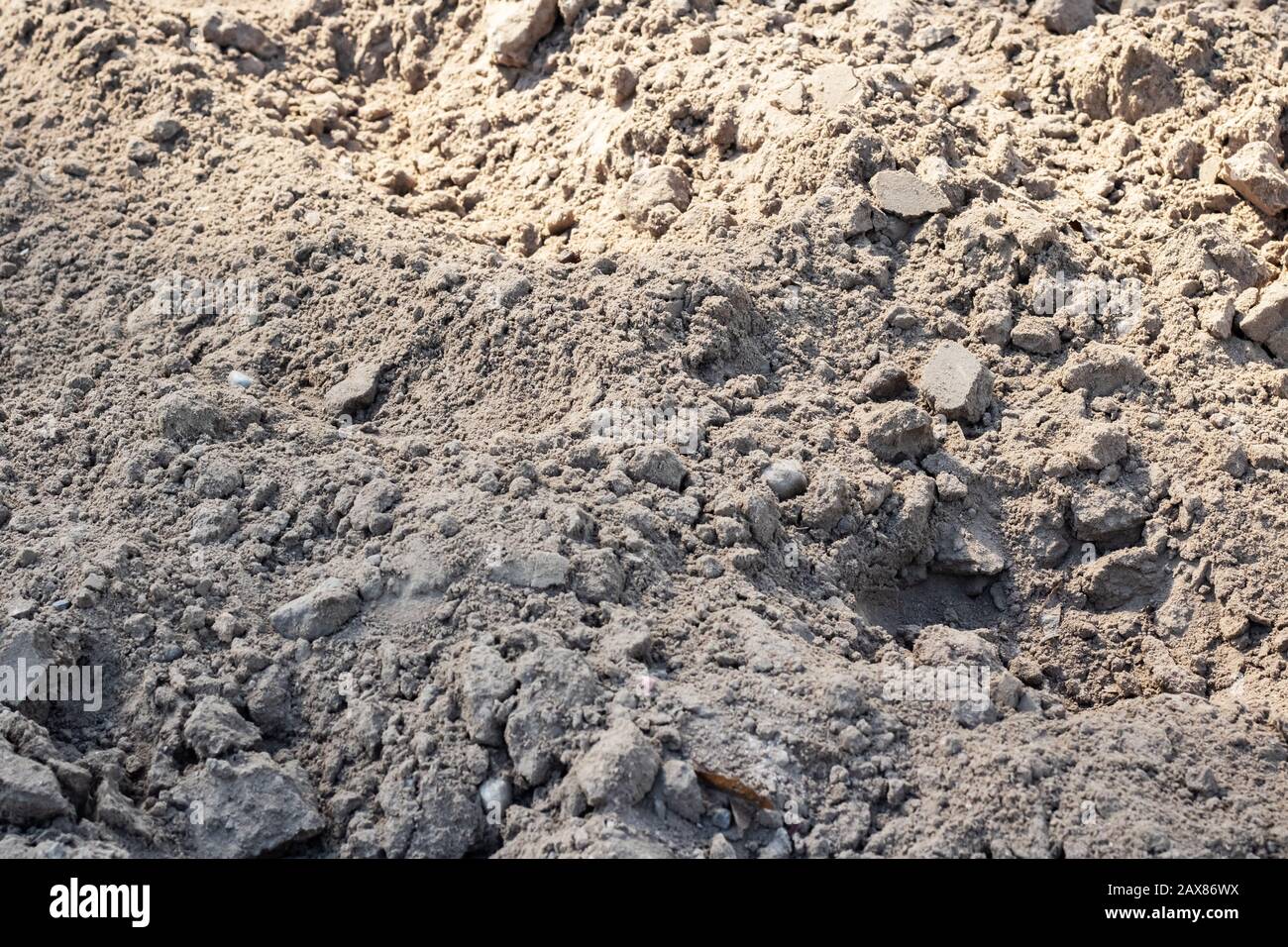 Pile of gray sand close up Stock Photo - Alamy