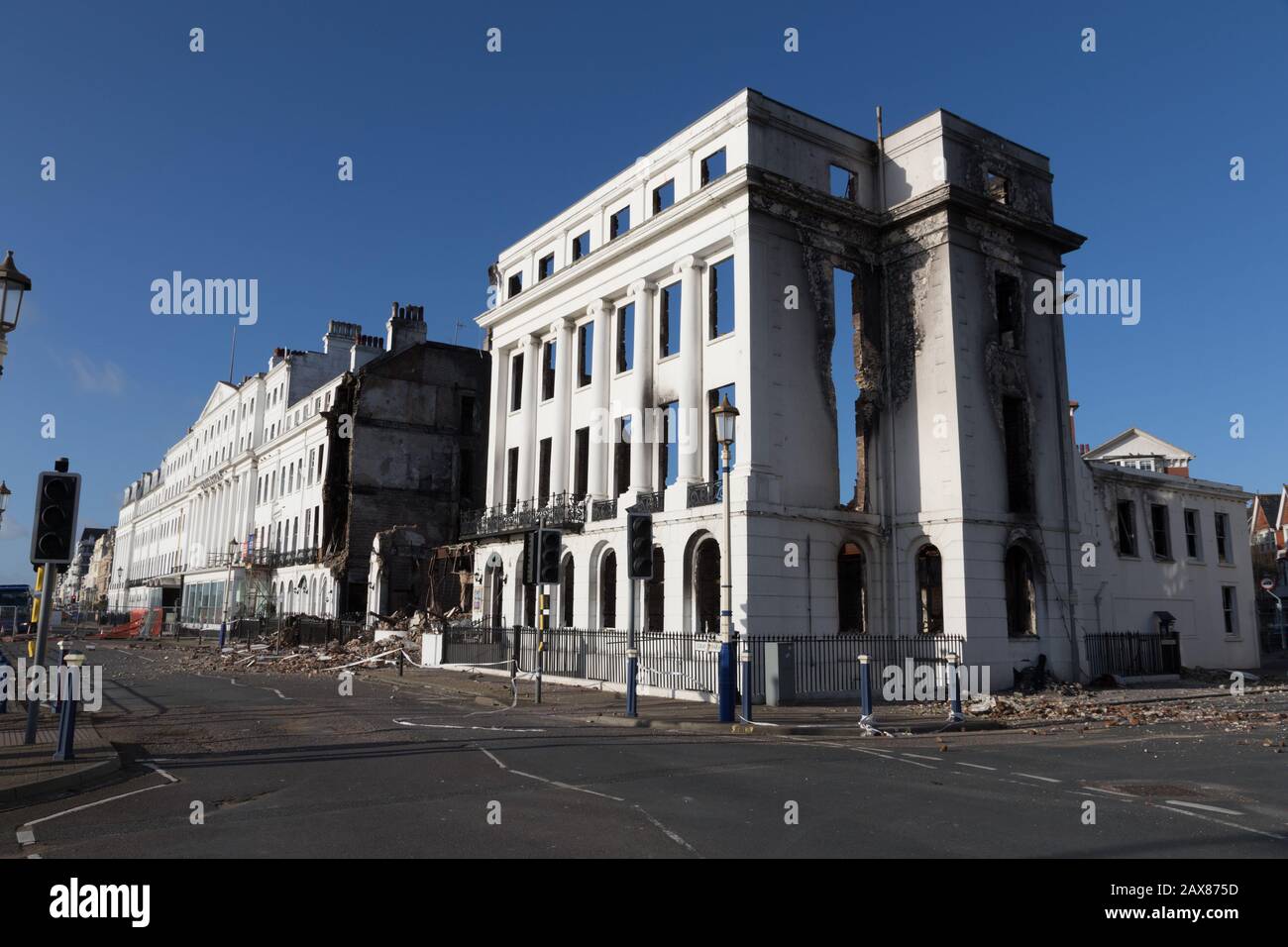 Eastbourne, East Sussex, UK. 11th Feb, 2020. The Claremont hotel on the ...
