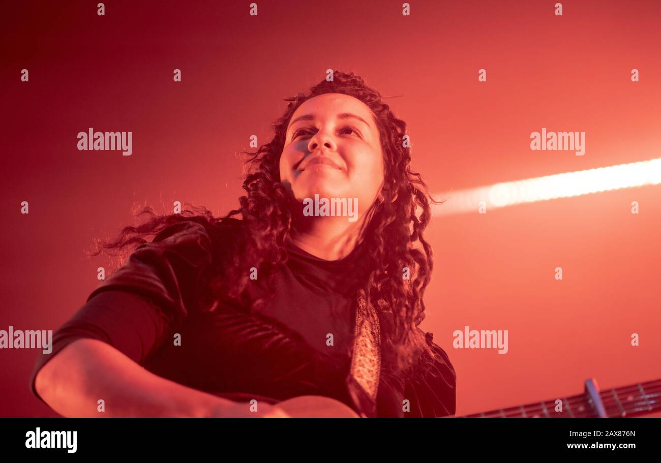 Copenhagen, Denmark. 09th, February 2020. Singer and songwriter Eliza ...