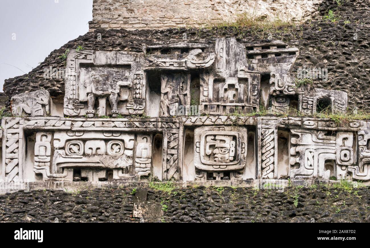 Xunantunich El Castillo High Resolution Stock Photography and Images ...