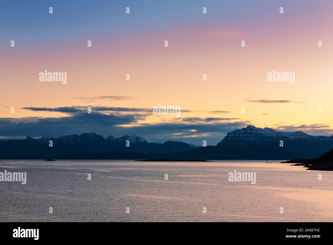 Northern light over norway troms hi-res stock photography and images - Alamy