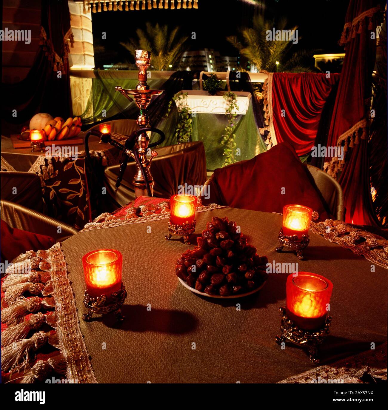 An Iftar tent during Ramadan Stock Photo - Alamy