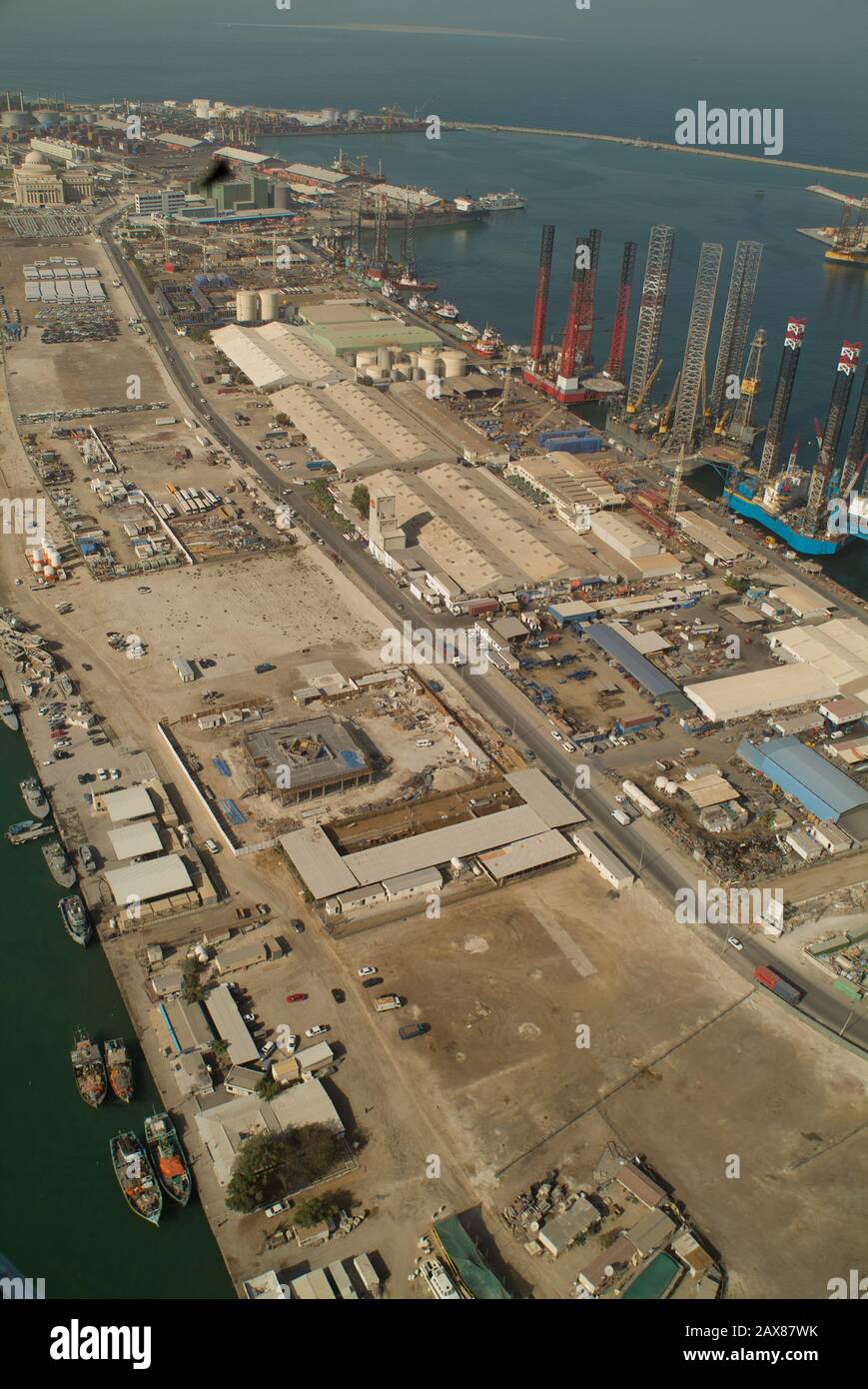 Hamriya Port in Sharjah, UAE Stock Photo - Alamy