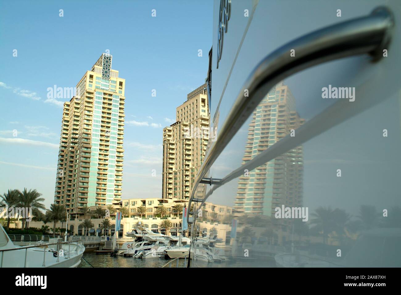 Dubai marina modern towers in hi-res stock photography and images - Alamy