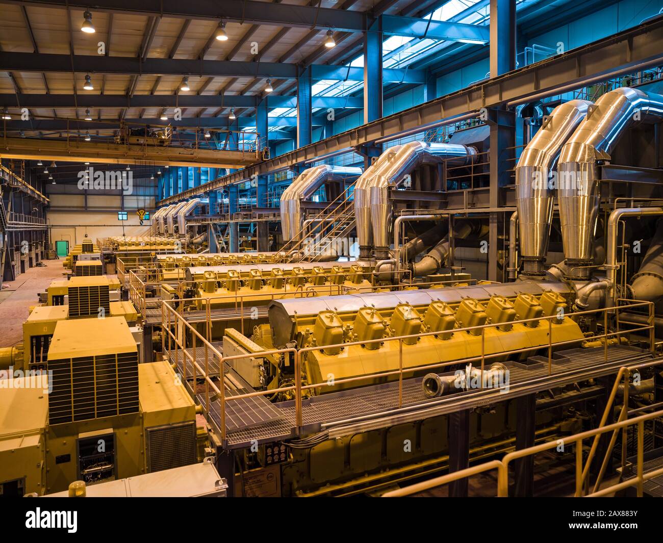 Electrical Generators, KSA Stock Photo - Alamy