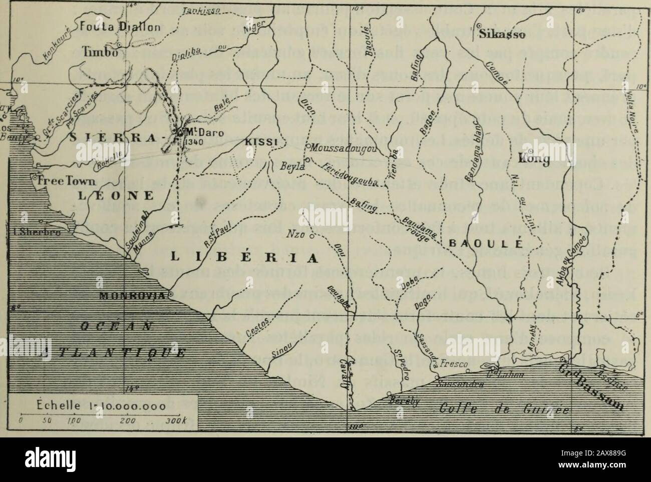 Carte de la cote divoire hi-res stock photography and images - Alamy