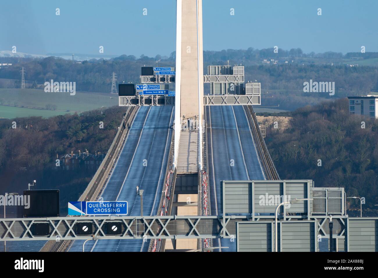 South Queensferry, Scotland, UK. 11 February, 2020. Queensferry ...