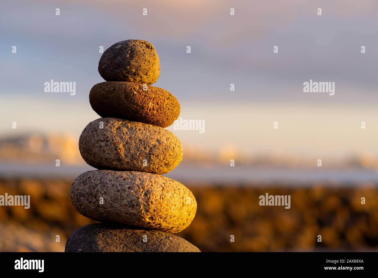 Stone Stack Beach High Resolution Stock Photography and Images - Alamy