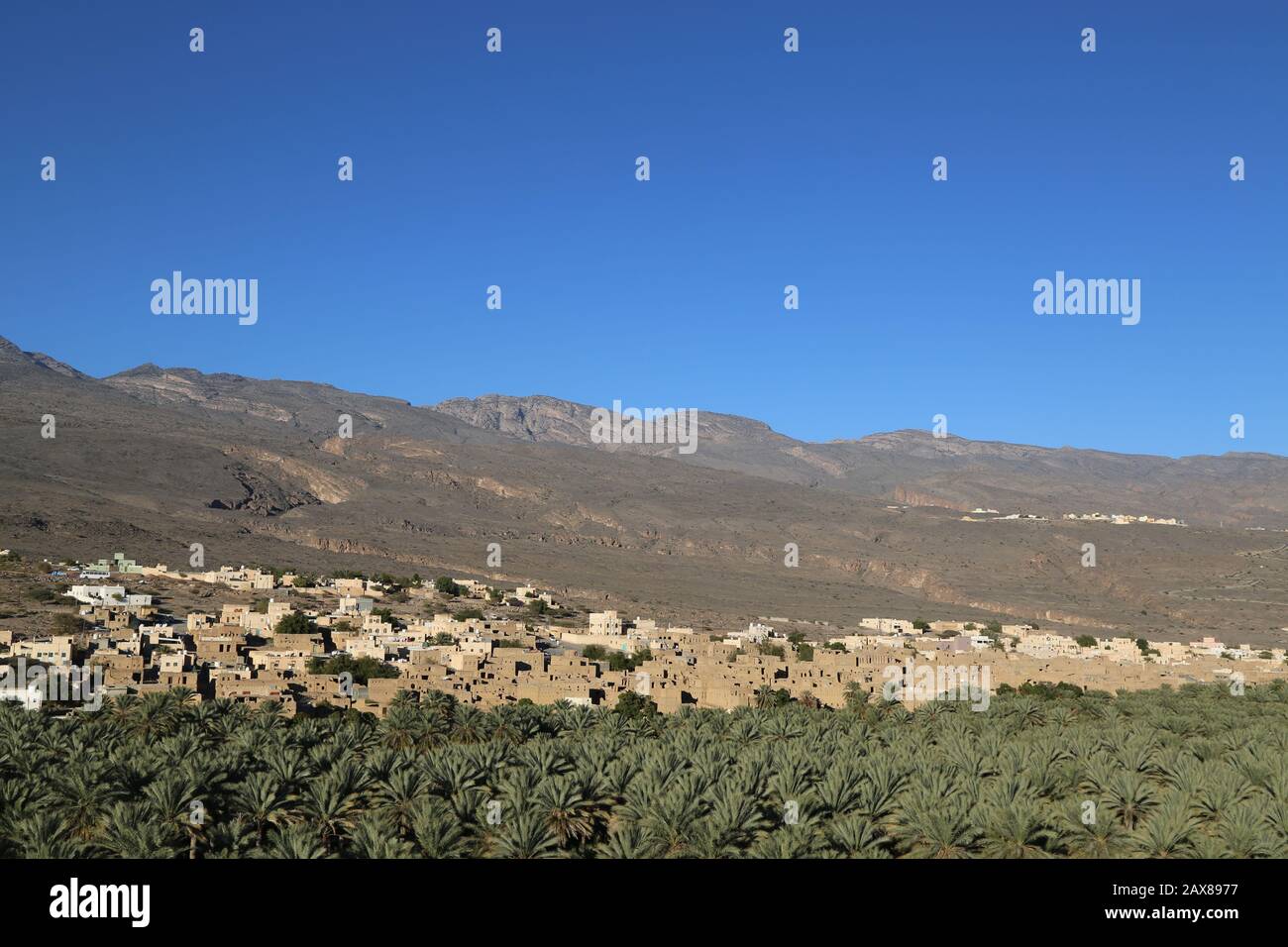 The ancient village of Al Hamra Stock Photo - Alamy