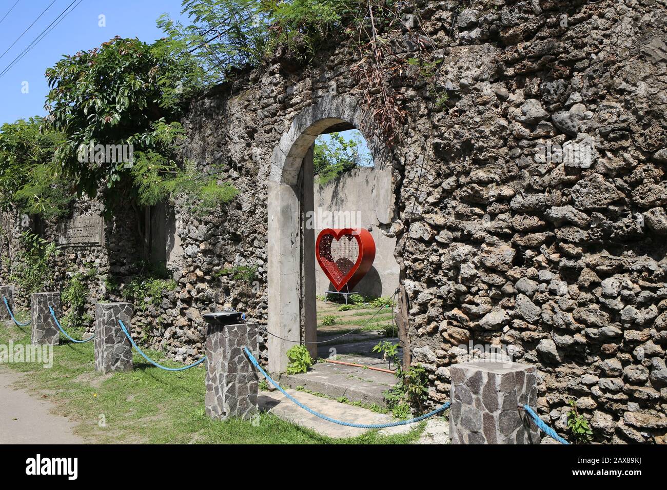 Ruins in Barcelona, the Philippines Stock Photo - Alamy