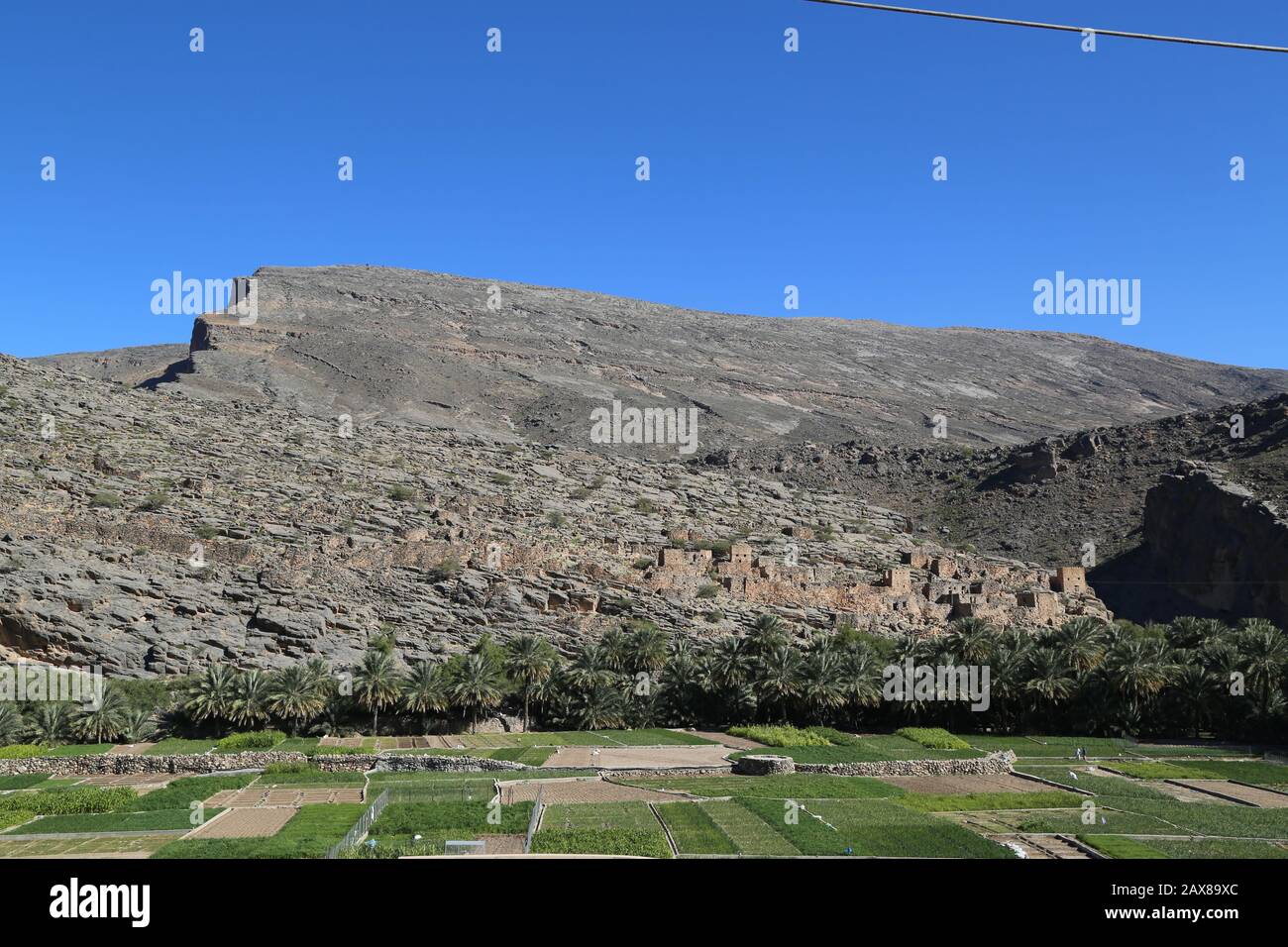 The ancient village of Al Hamra Stock Photo - Alamy