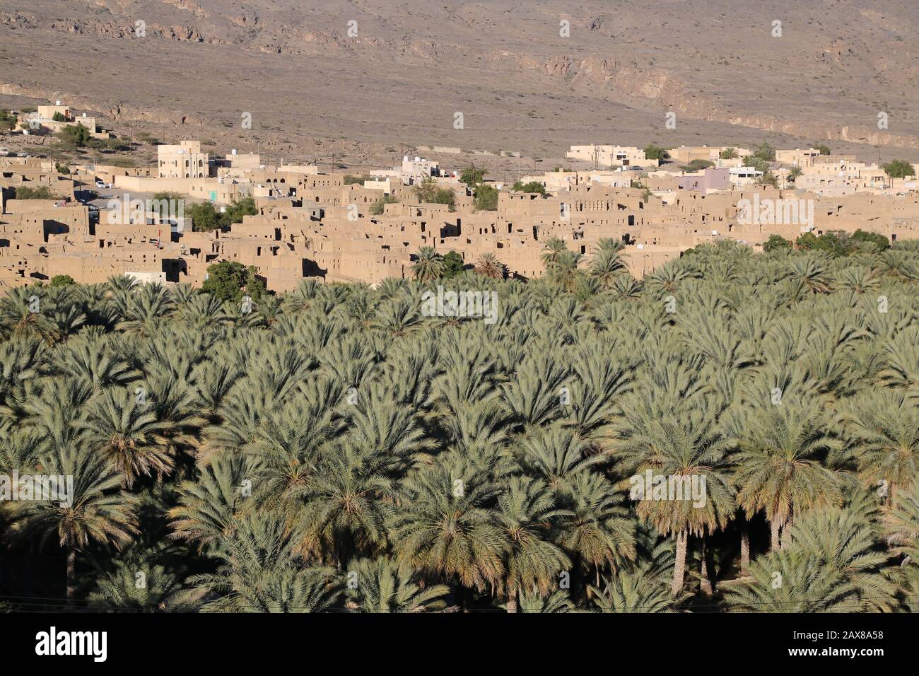 The ancient village of Al Hamra Stock Photo - Alamy