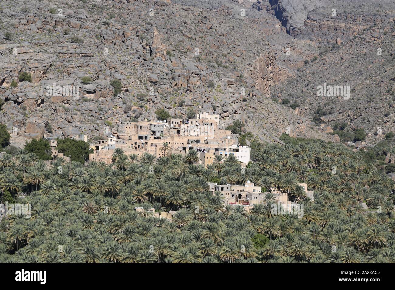 The ancient village of Al Hamra Stock Photo - Alamy