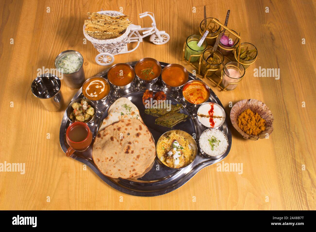 Mutton thali hi-res stock photography and images - Alamy