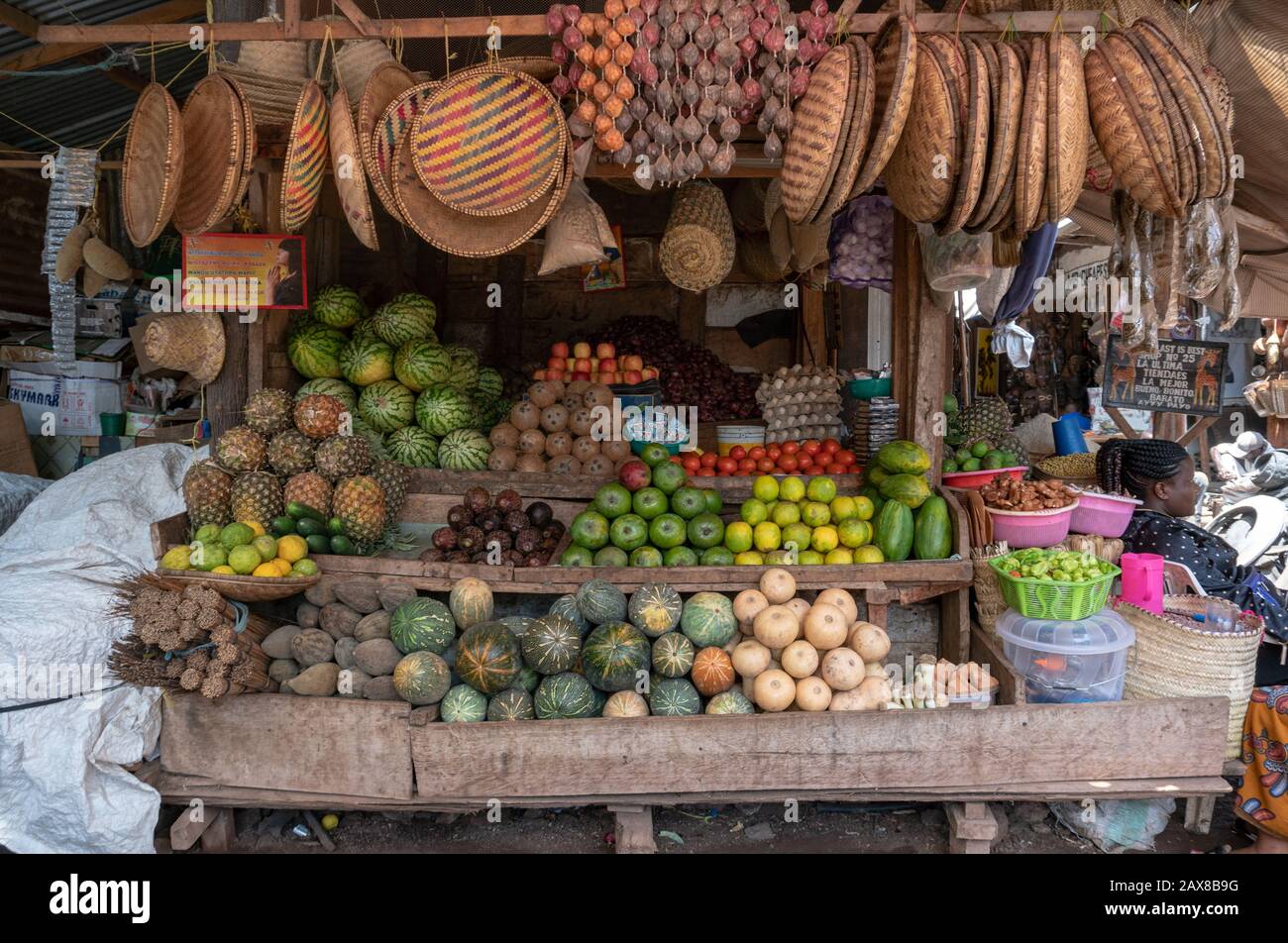 ARUSHA area: Native Market in Mto Wa Mbu near the Ngorongoro ...