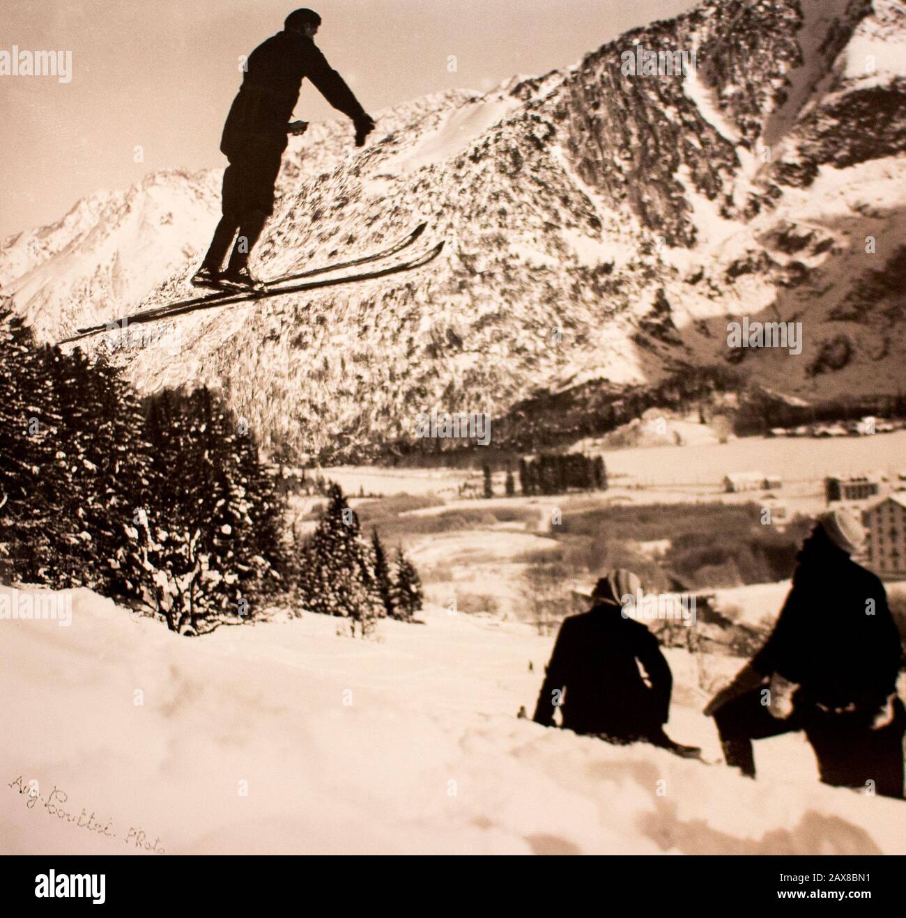 Chamonix winter olympic games hi-res stock photography and images - Alamy