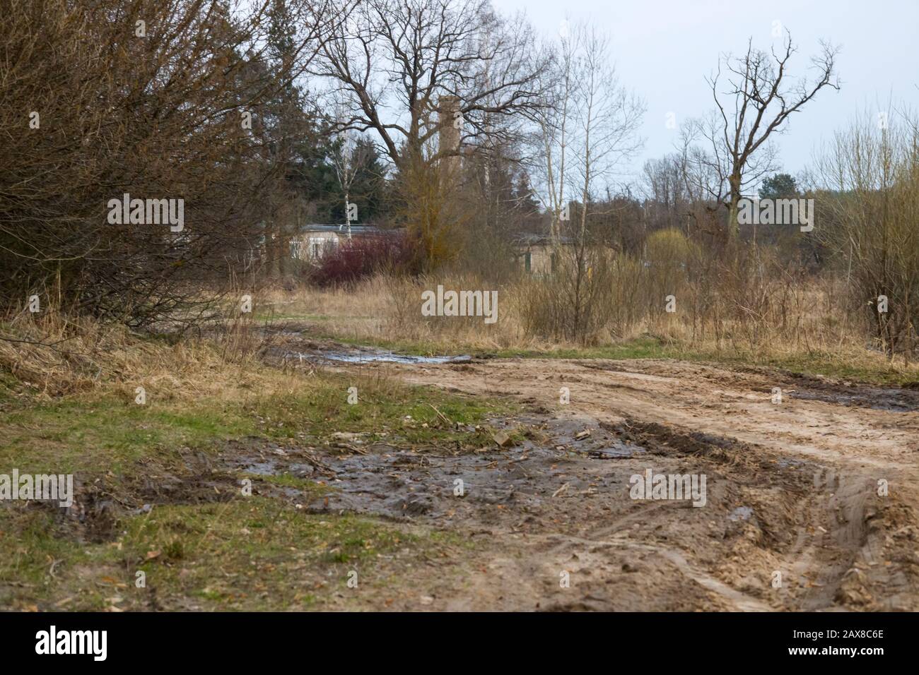 Dry water puddles hi-res stock photography and images - Alamy