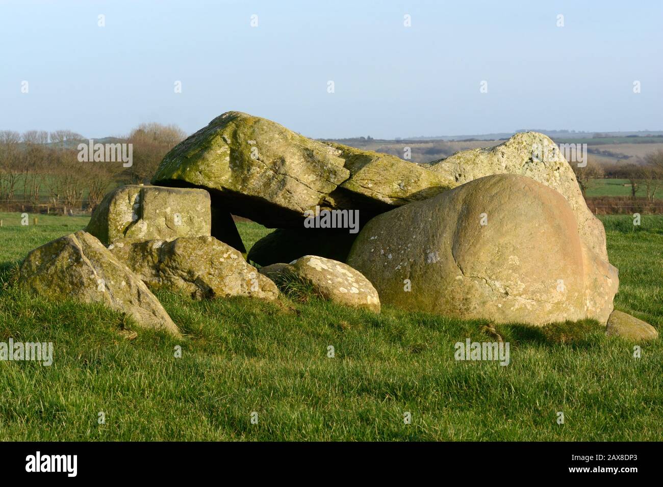 Double burial chamber wales hi-res stock photography and images - Alamy