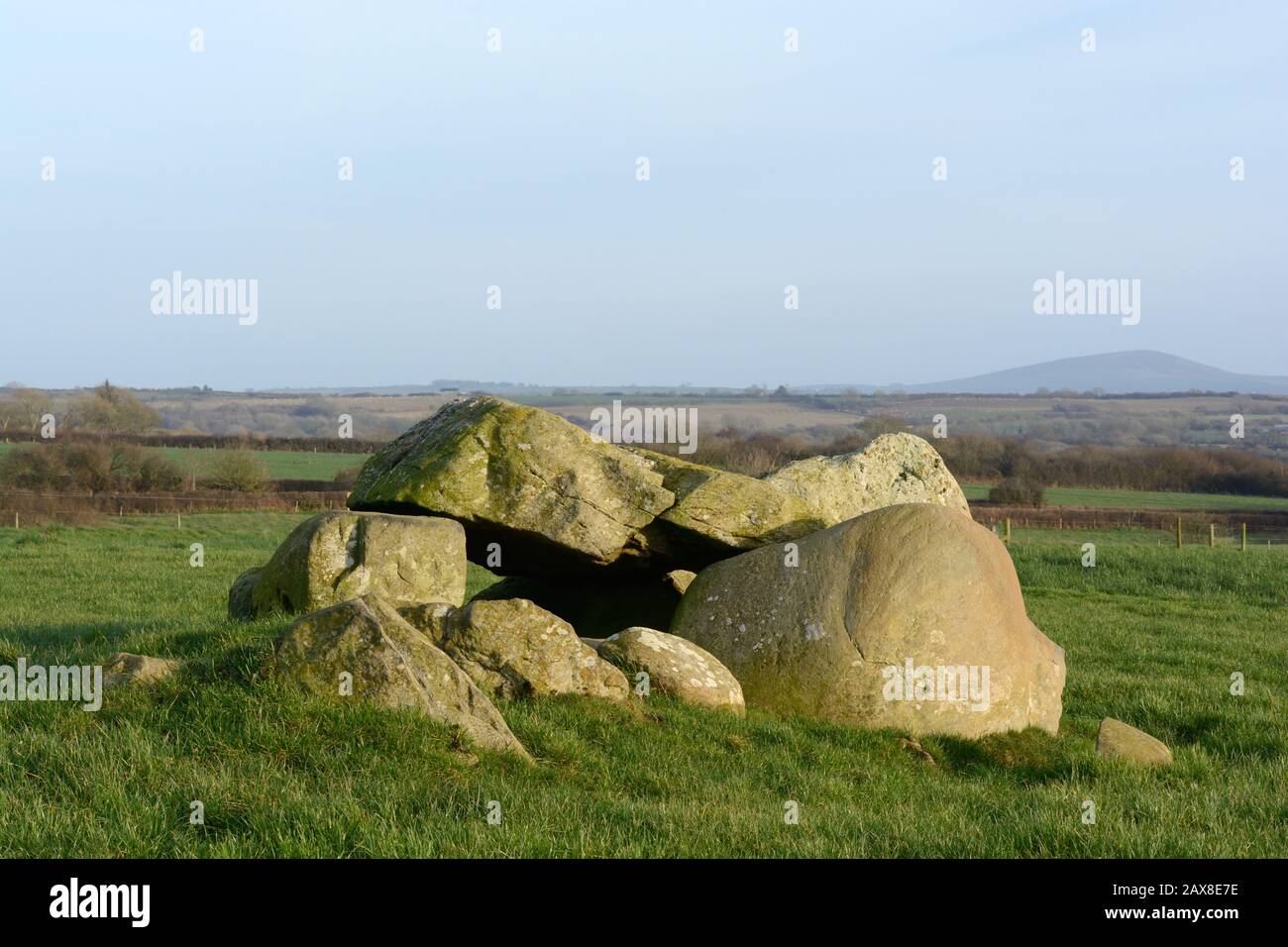 Double burial chamber wales hi-res stock photography and images - Alamy