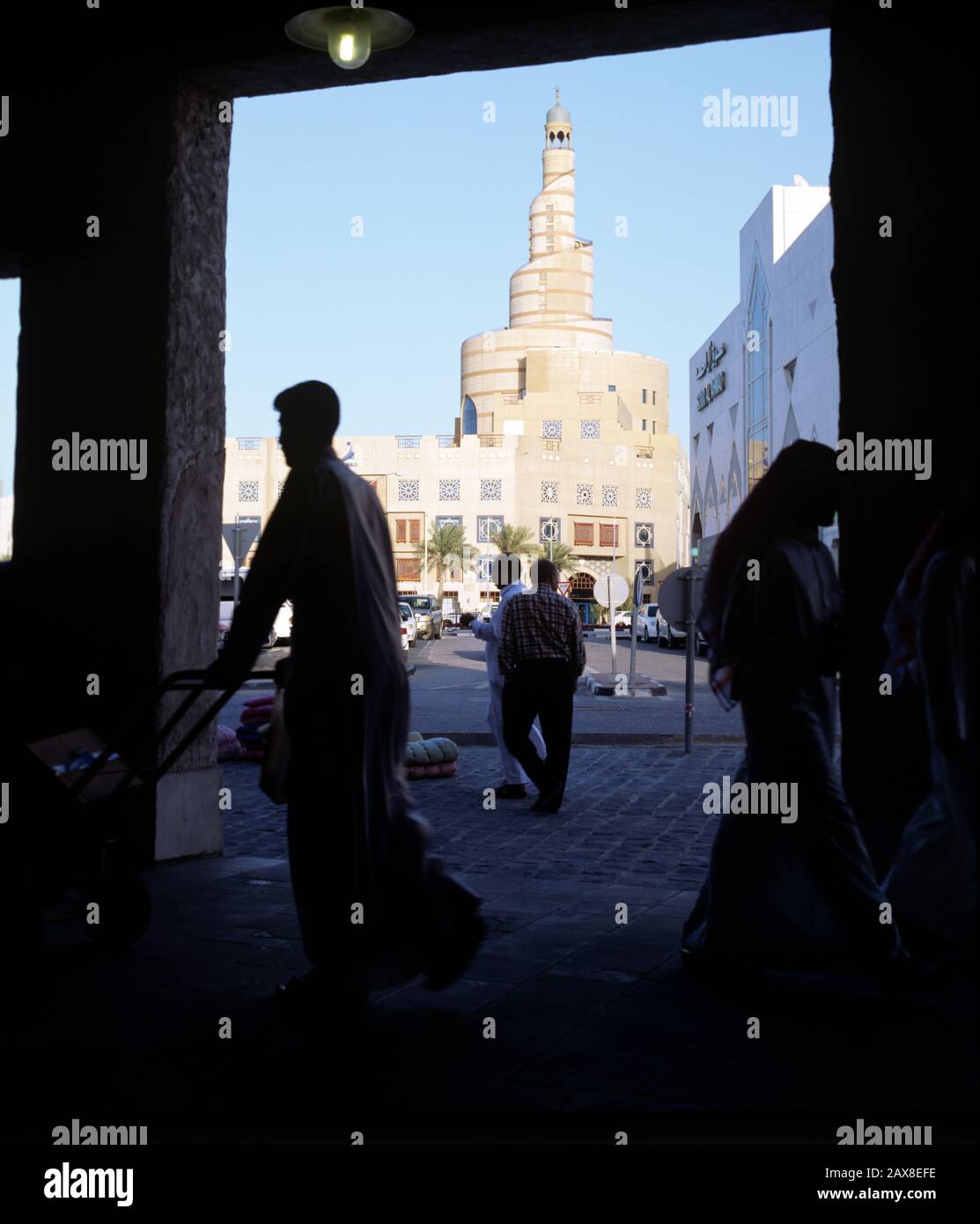 The bustling souq in Doha, Qatar Stock Photo - Alamy