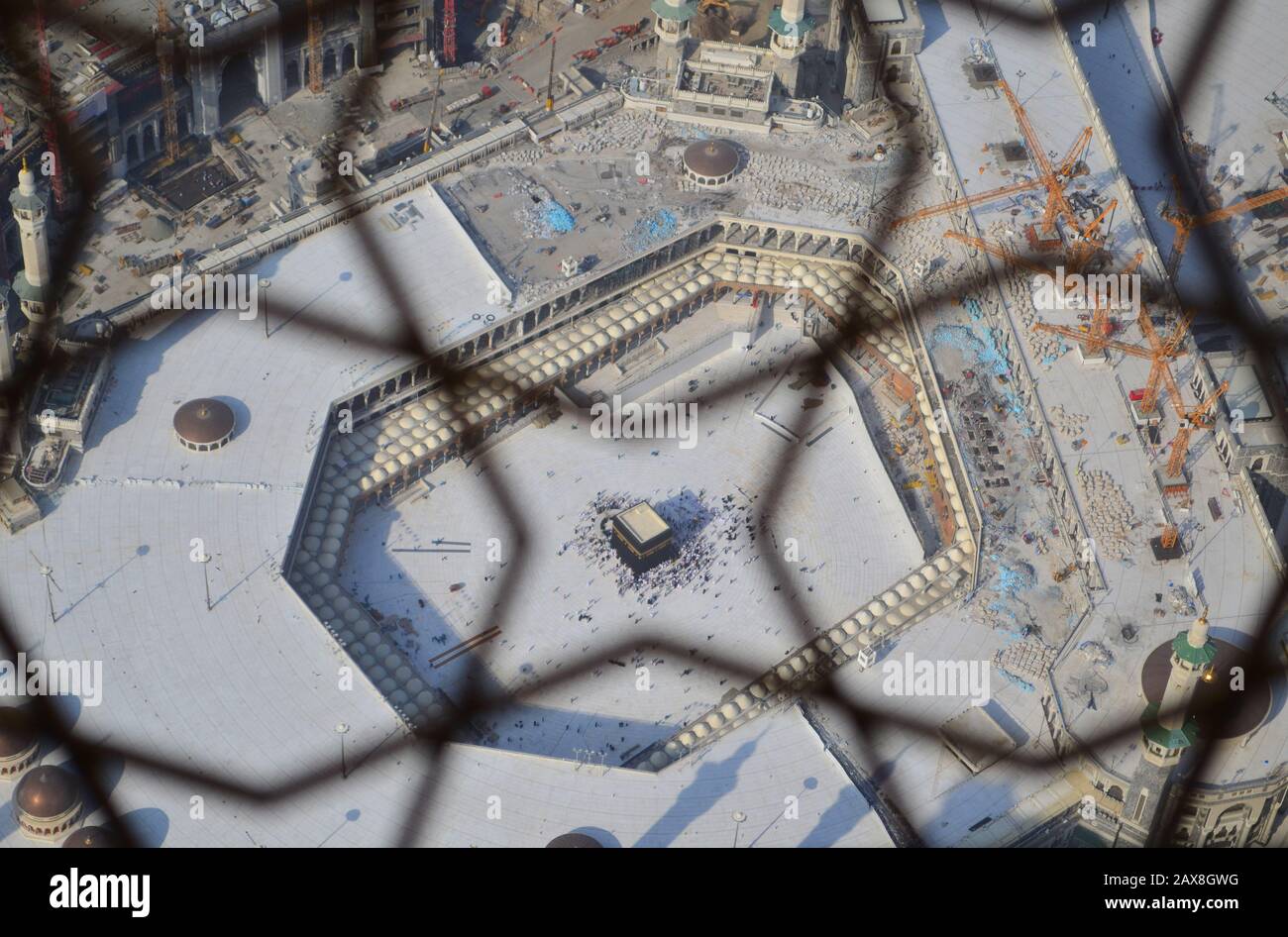 Aerial view of Mecca Stock Photo - Alamy