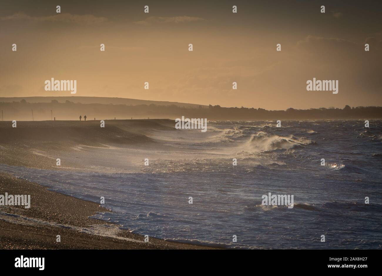Stormy beach scene hi-res stock photography and images - Alamy