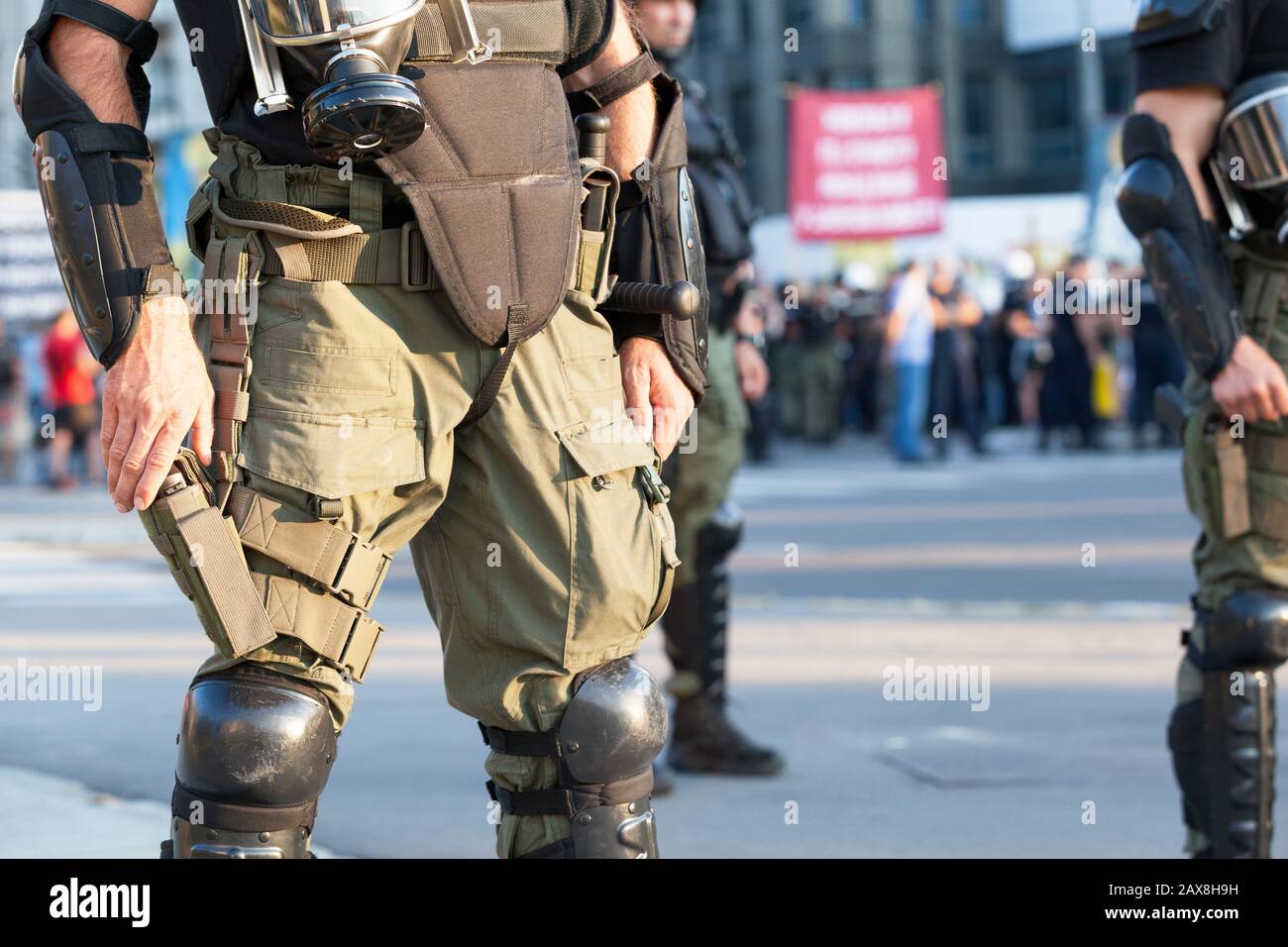 Riot police officer guard during hi-res stock photography and images ...