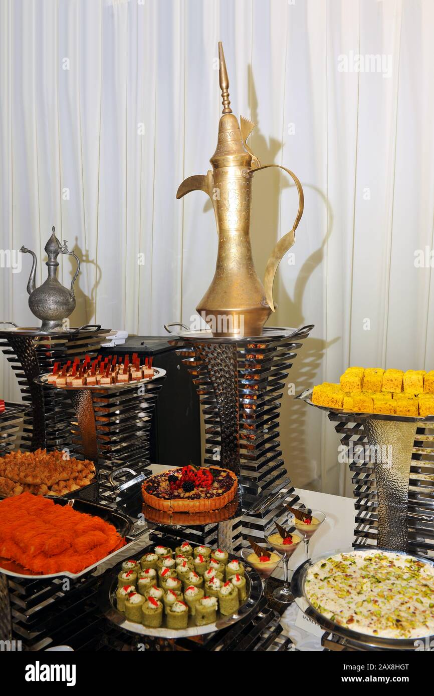 Arabic coffee majlis hi-res stock photography and images - Alamy