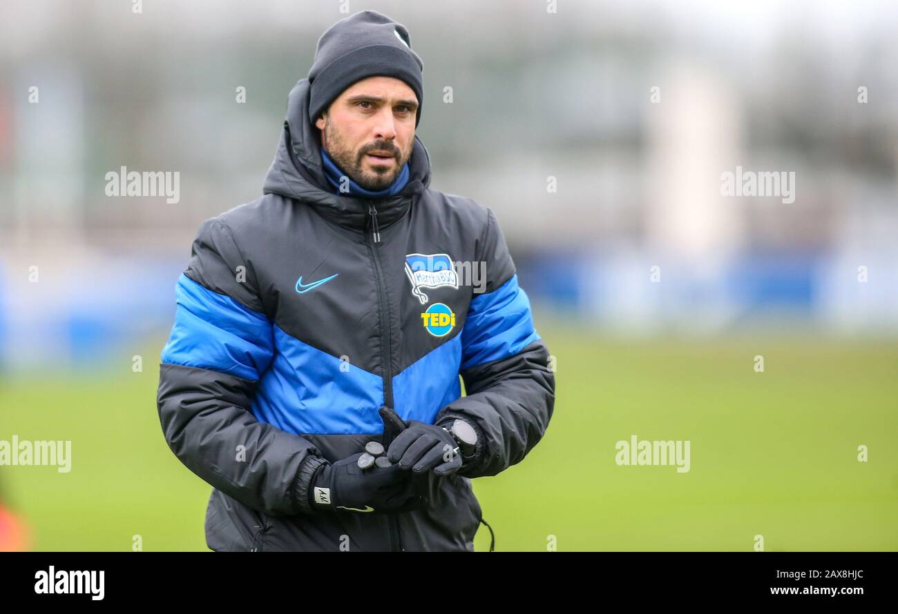 Berlin, Germany. 11th Feb, 2020. Football: Bundesliga, training Hertha ...