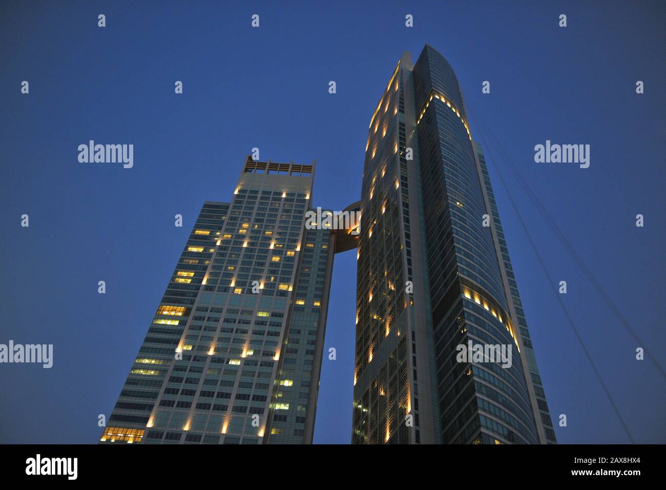 Nation tower abu dhabi hi-res stock photography and images - Alamy